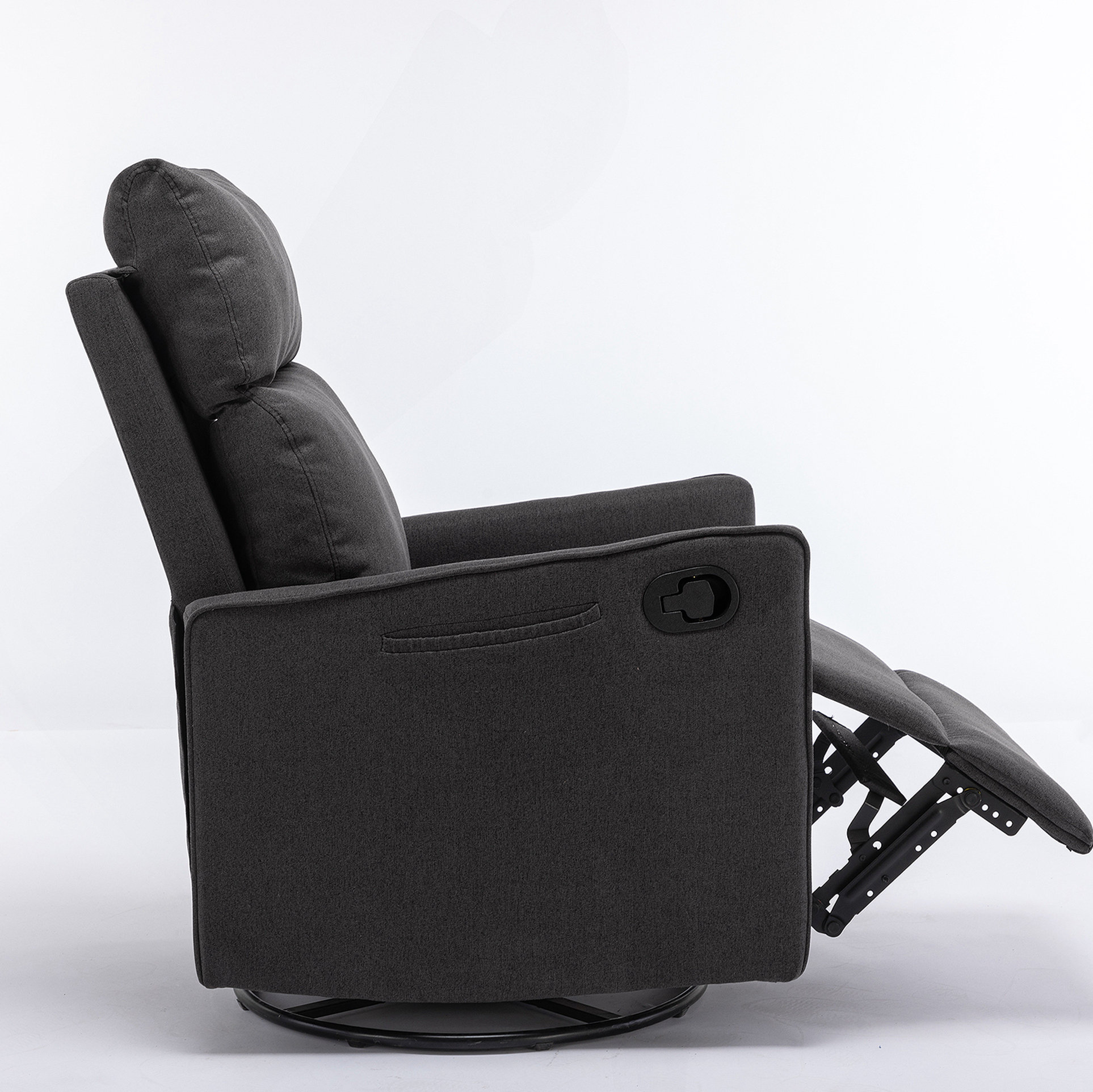 Latitude Run® Swivel Rocking Chair Glider Rocker Recliner Nursery Chair ...