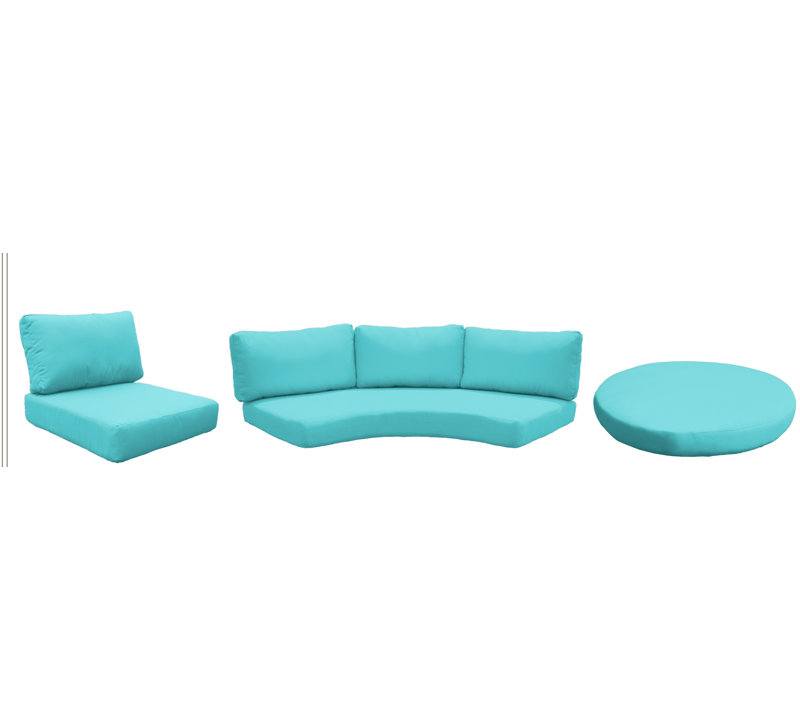 Sol 72 Outdoor™ Waterbury Outdoor 6'' Replacement Cushion Set Cushion ...