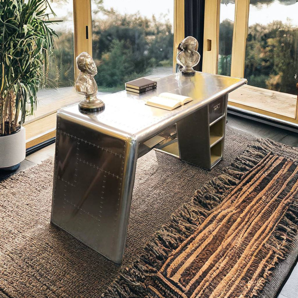 CANDLE LIGHT DECOR 71'' W Rectangular Writing Desk | Wayfair