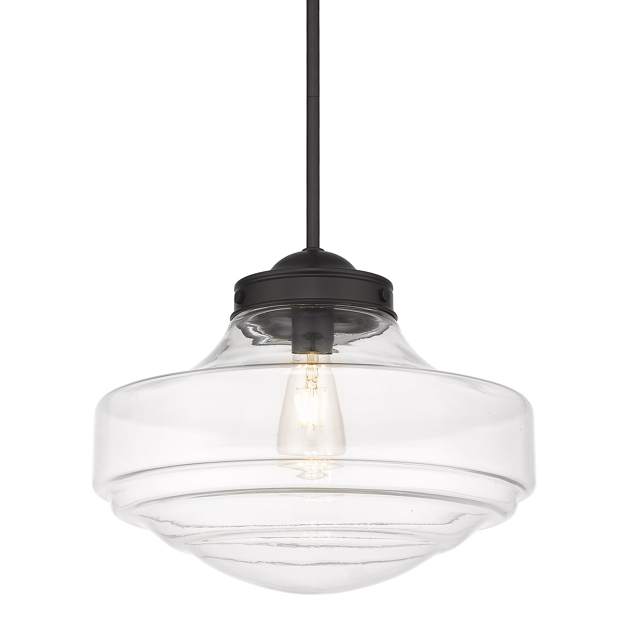Beachcrest Home™ Melora 1 - Light Single Bowl Pendant | Wayfair