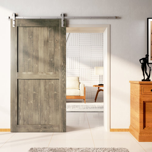 1-Panel Barn Doors You'll Love | Wayfair