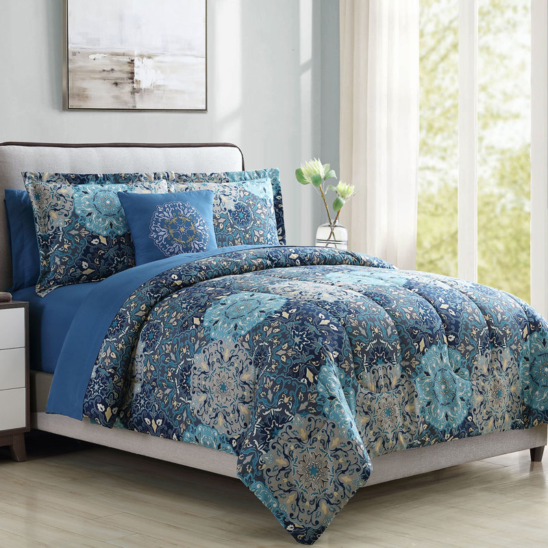 Modern Threads - Granada Collection Comforter Set - Reversible ...