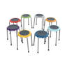 ECR4Kids Daisy Stackable Stool Set, Flexible Seating, 8-Piece | Wayfair