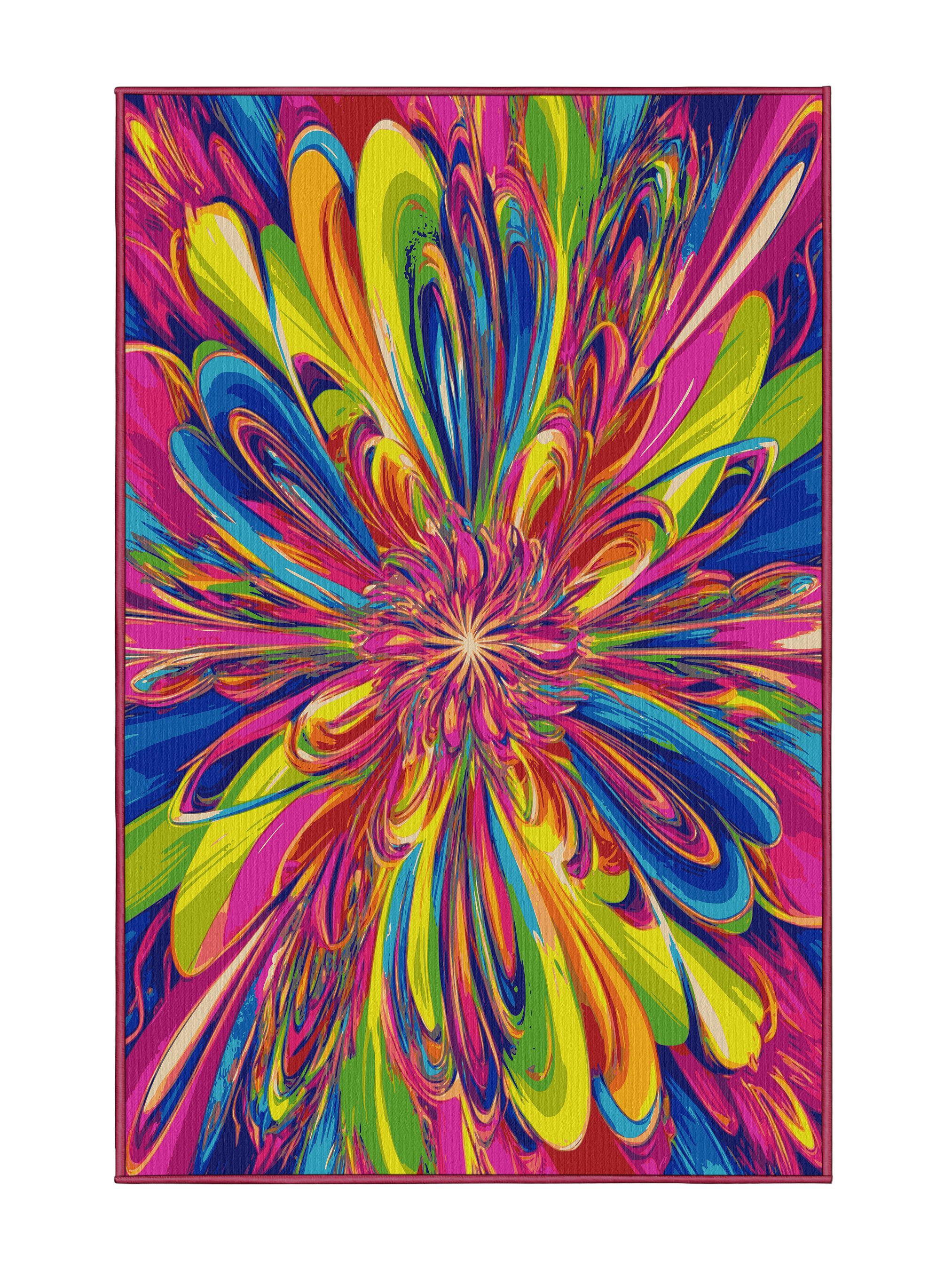 Trinx Spectrum Swirl Rug | Wayfair
