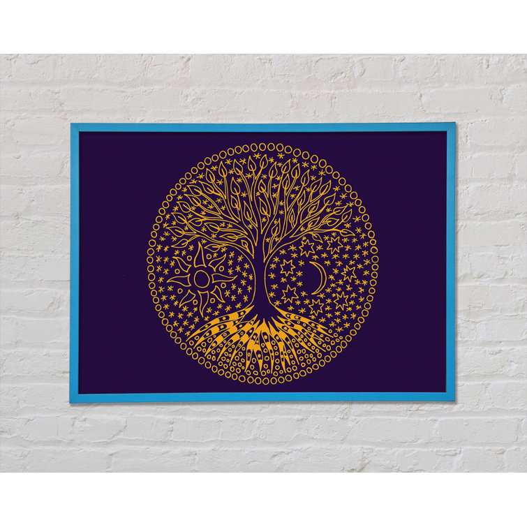 Latitude Vive The Tree Of Life Emblem by Unkown - Single Picture Frame ...