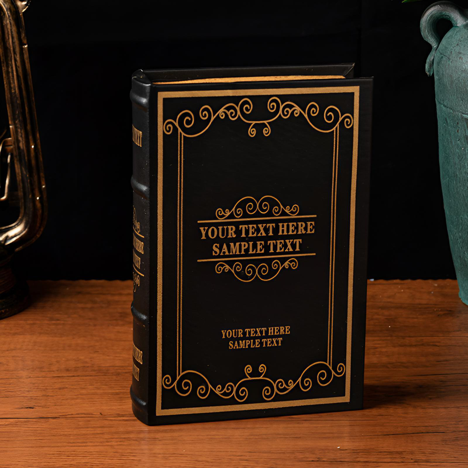 World Menagerie New Retro Faux Book Simulation Storage Gift Box ...