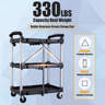chengdu tianfukaimei maoyiyouxiangongsi Portable Folding Service Cart ...