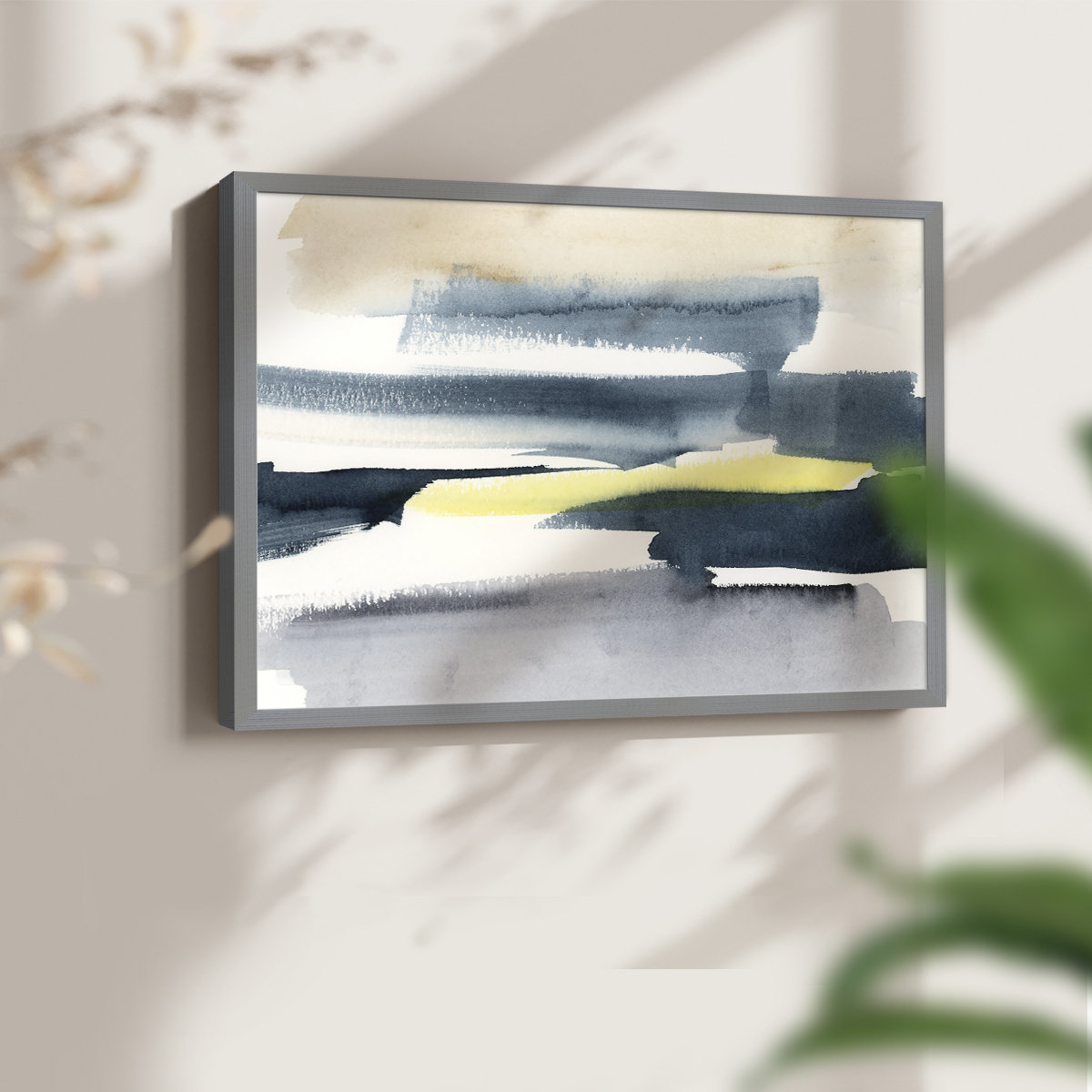 Wrought Studio™ Peeking Sunshine III -Framed Print - Restickable | Wayfair