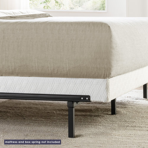 Alwyn Home Mollie 7" Steel Bed Frame & Reviews | Wayfair