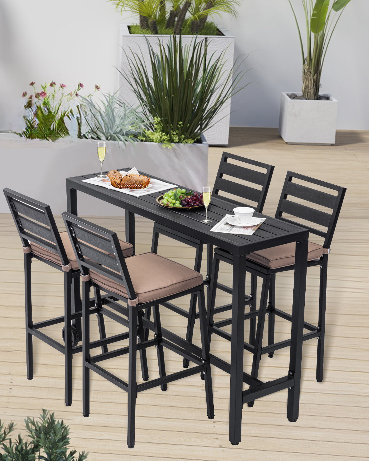 17 Stories Quinnita Bar Counter | Wayfair