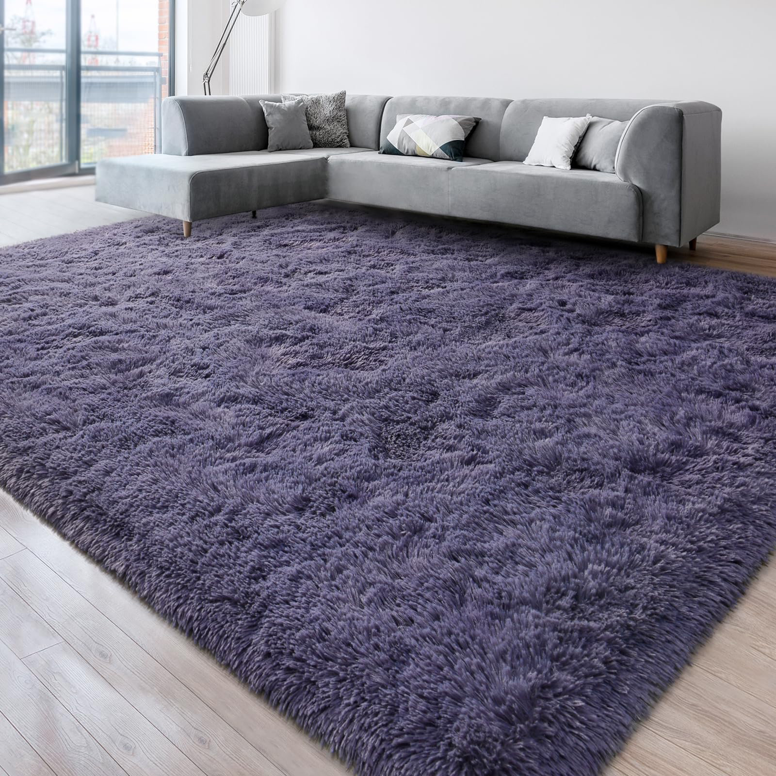 Mercer41 Super Soft Fluffy Shaggy Rugs For Living Room Bedroom, Fuzzy ...