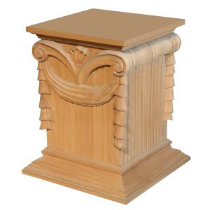 Canora Grey Erkmar Greek Column Glass Top Round Table - Wayfair Canada