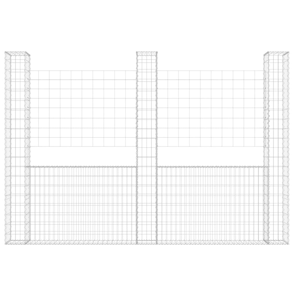 VidaXL Silver Metal Fence Panel | Wayfair