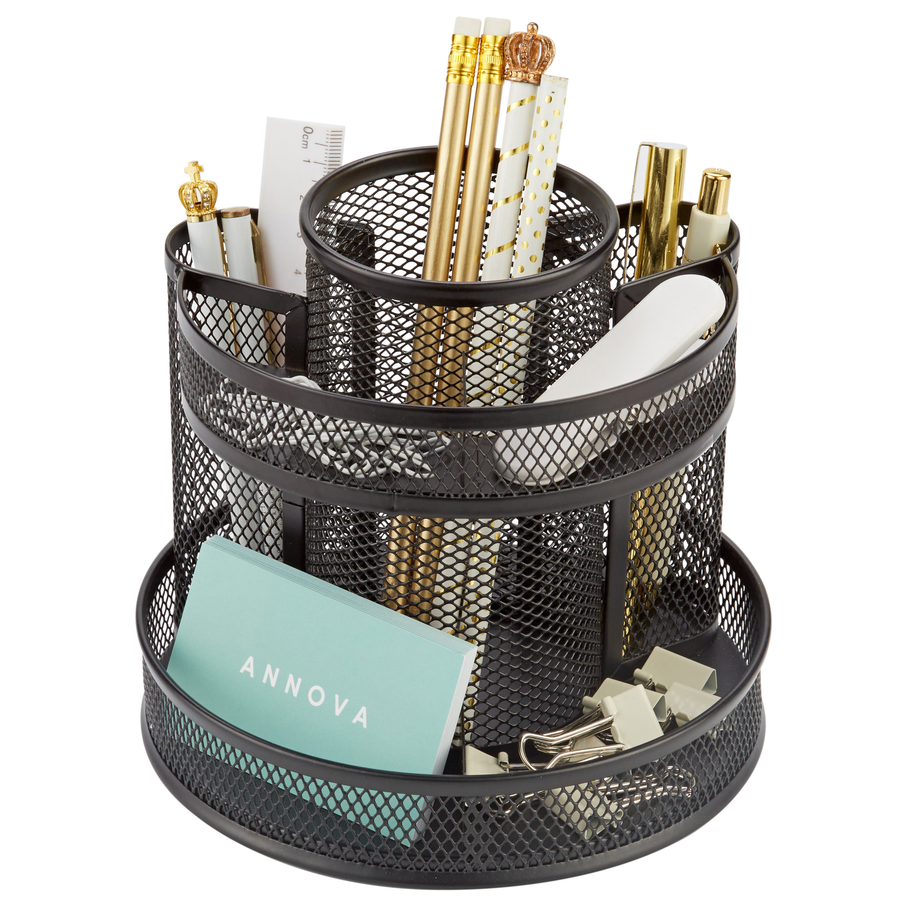 Inbox Zero Kuulo Mesh Desk Organizer | Wayfair
