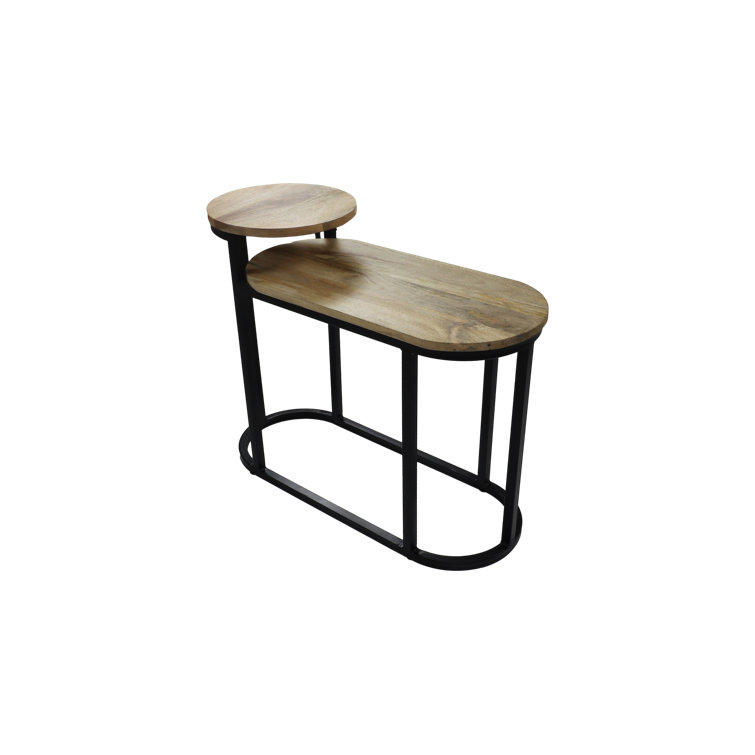 Borough Wharf Airiana 75cm Solid Wood Top Console Table | Wayfair.co.uk