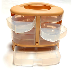 Sana Enterprises Eleven See-Through Drawers Storage and Organization ...