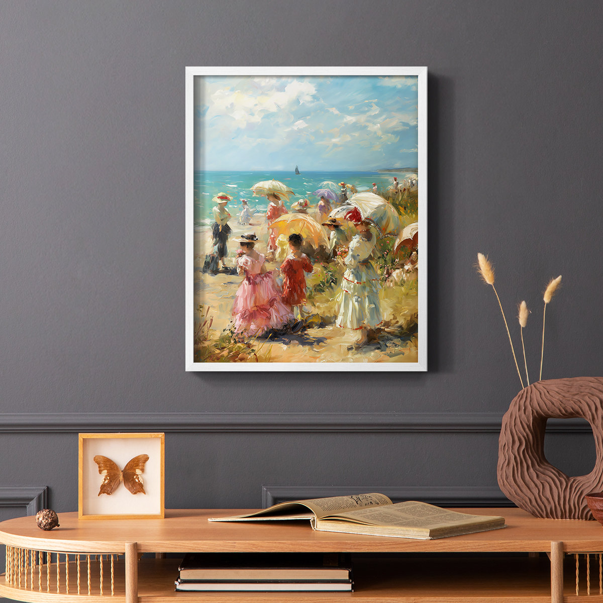 Breakwater Bay NAUTICAL Series DXCV -Premium Framed Print -Ready to ...