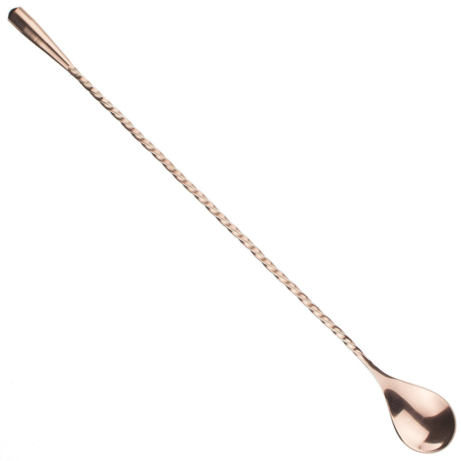 Everly Quinn Tear Drop Bar Spoon Silver | Wayfair