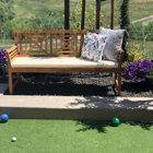 Darby Home Co Garrity Acacia Outdoor Bench & Reviews | Wayfair