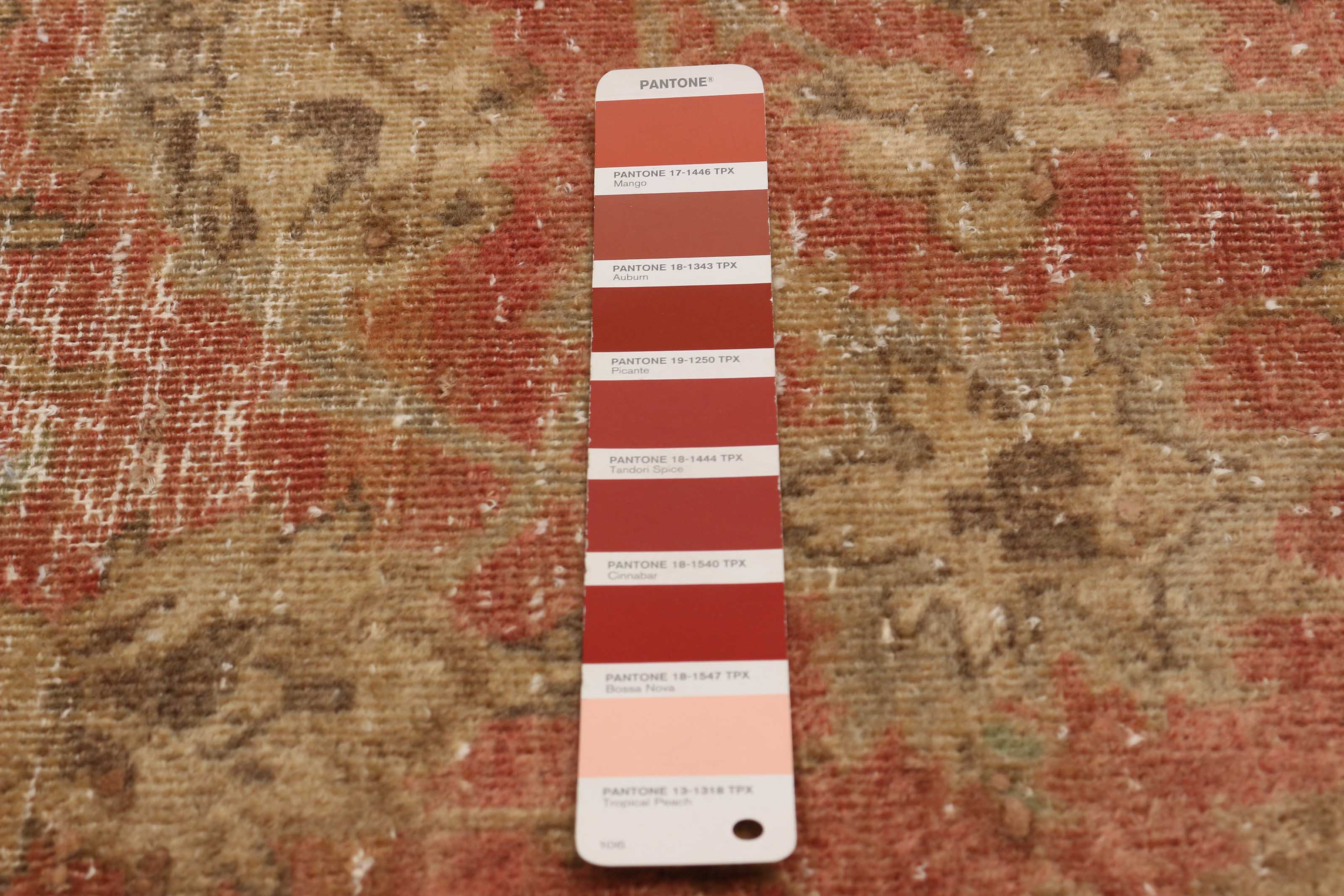 Isabelline Antalya Vintage Red Rug 9'6" x 13'5" | Wayfair