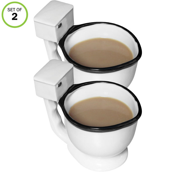 Evelots Toilet Coffee Mug & Reviews - Wayfair Canada