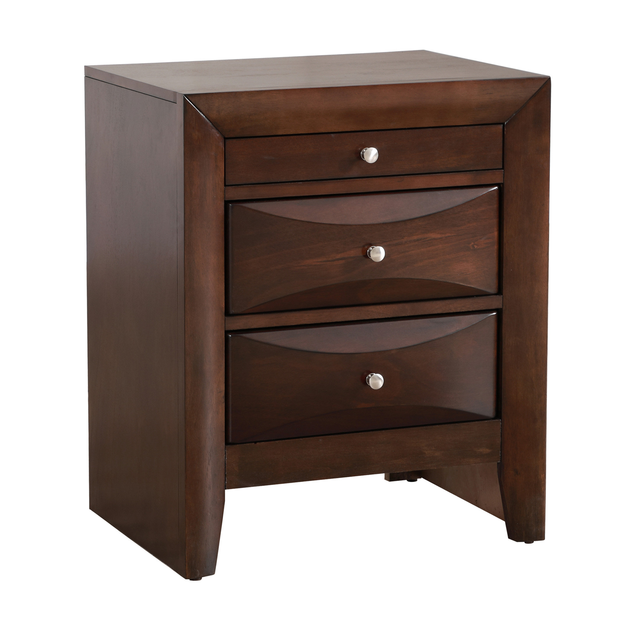 Lark Manor Marilla G1525-N Nightstand , Cappuccino - Wayfair Canada