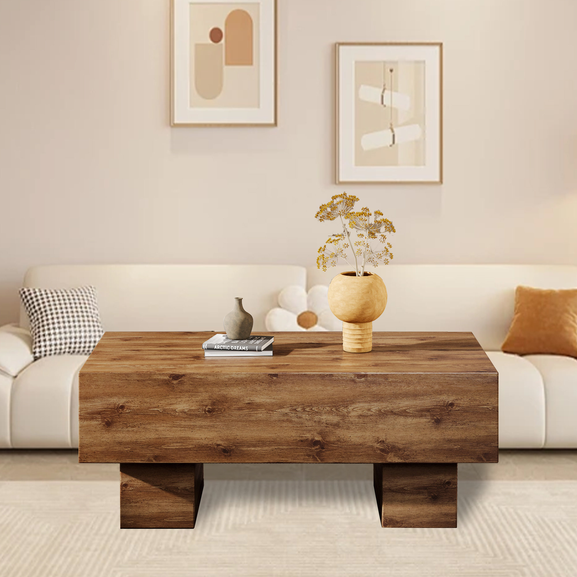 Millwood Pines Carsten Single Coffee Table | Wayfair