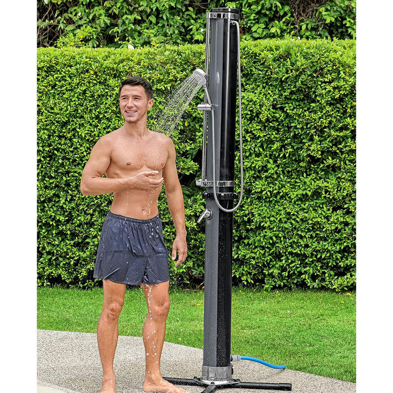 HIGEMZ 9.2 Gallon Portable, Outside Pool Shower Station Fixture | Wayfair