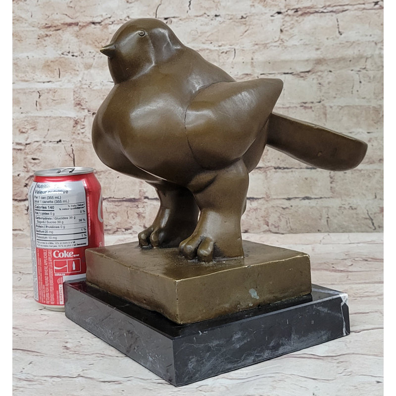 Red Barrel Studio® Nikera Bird By Fernando Botero Bronze Pigeon Dove ...