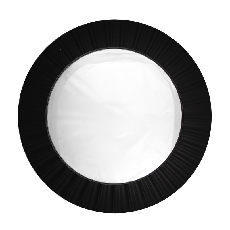 Northlight Seasonal Elegant 20" Contemporary Fluted Round Mirror Wall ...
