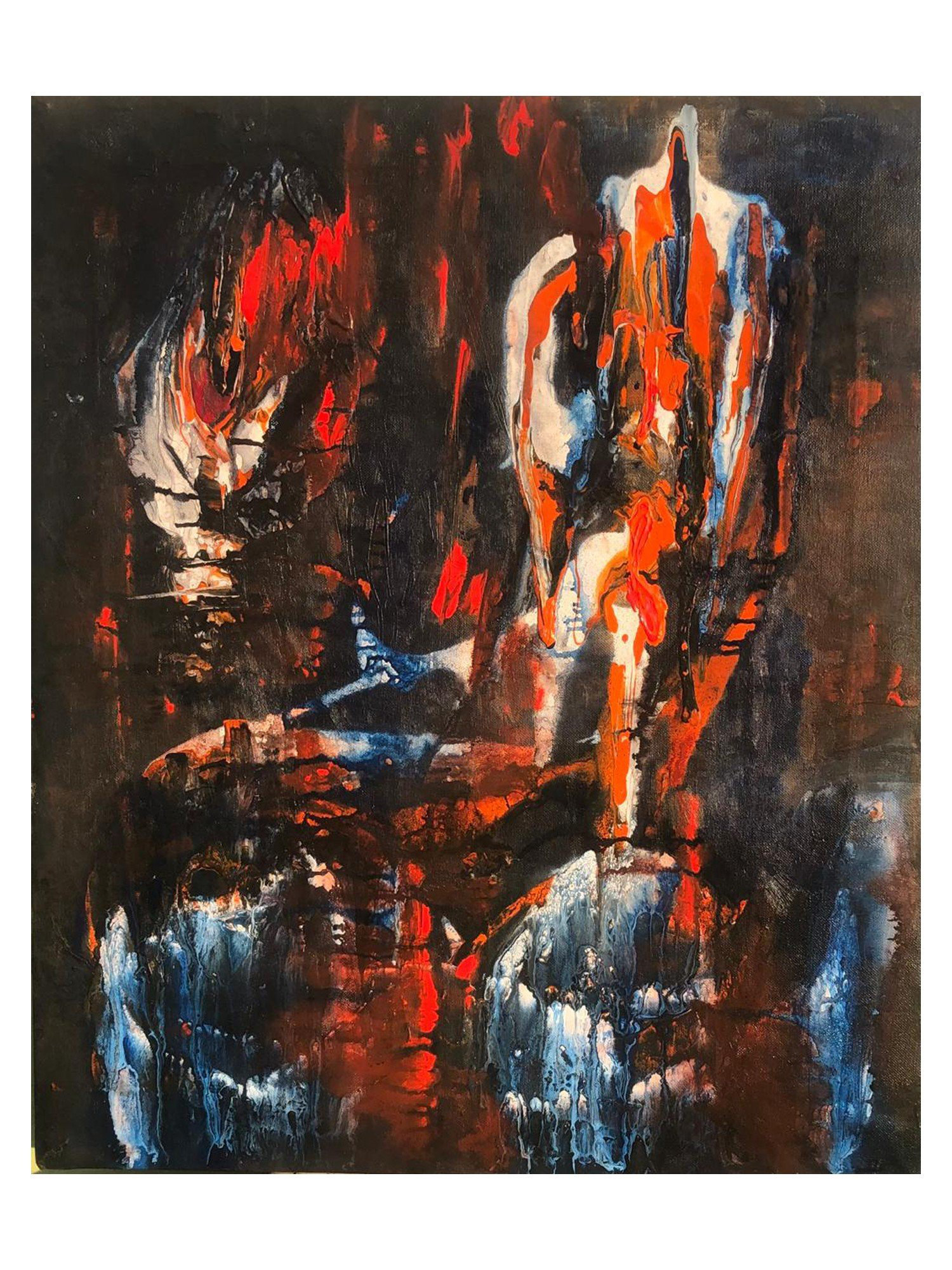 Exotic India A Gentleman's Brain | Acrylic On Canvas | By Mohammad ...