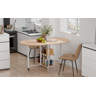 Ebern Designs Mobile Folding Dining Table & Reviews | Wayfair