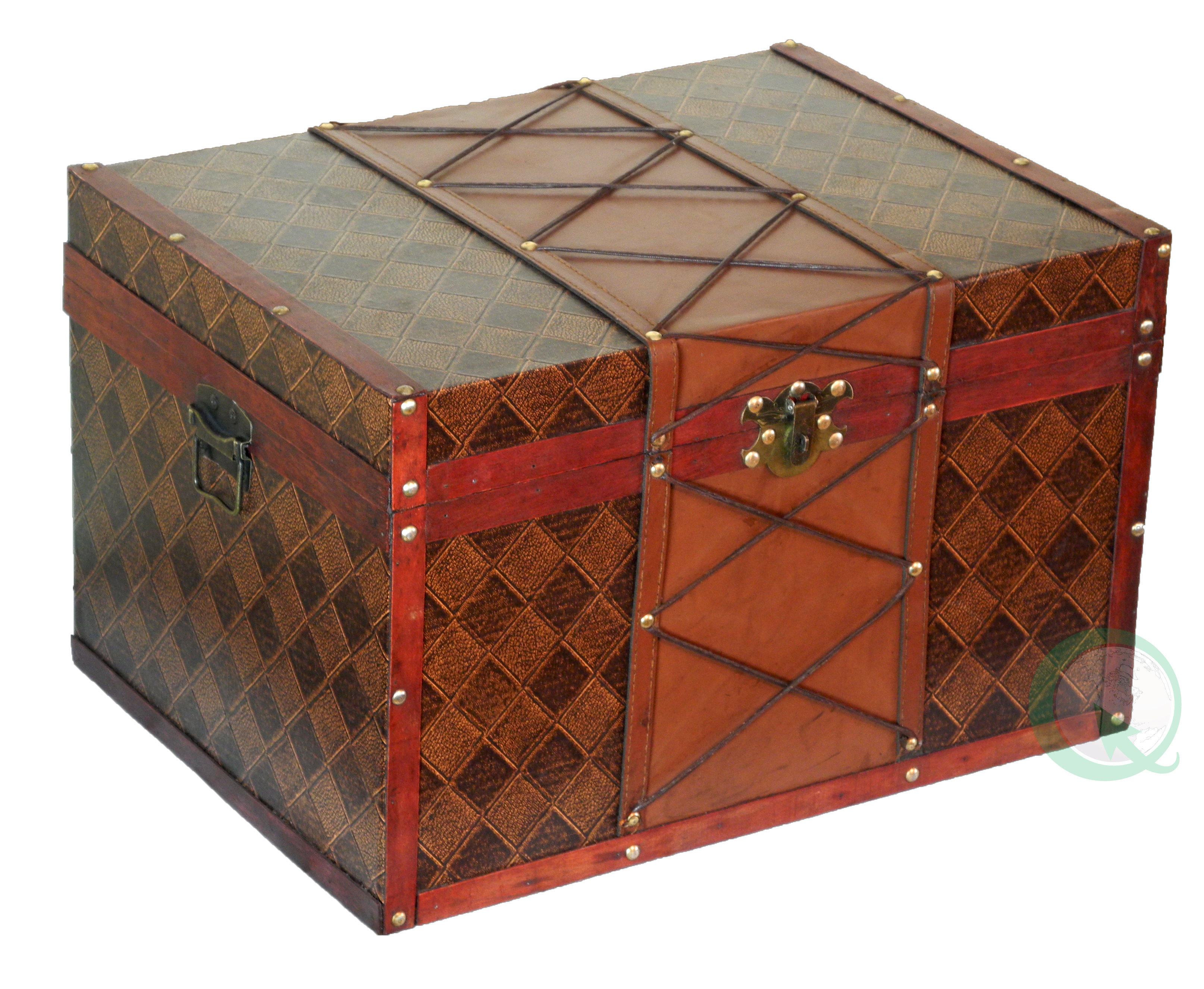 Quickway Imports Pirate Steamer Trunk | Wayfair