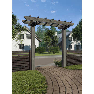 Vita Wildwood 2-Post Wood Arbor & Reviews | Wayfair