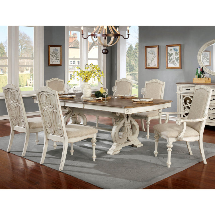 Ophelia & Co. Mohall 7 - Piece Extendable Trestle Dining Set & Reviews ...