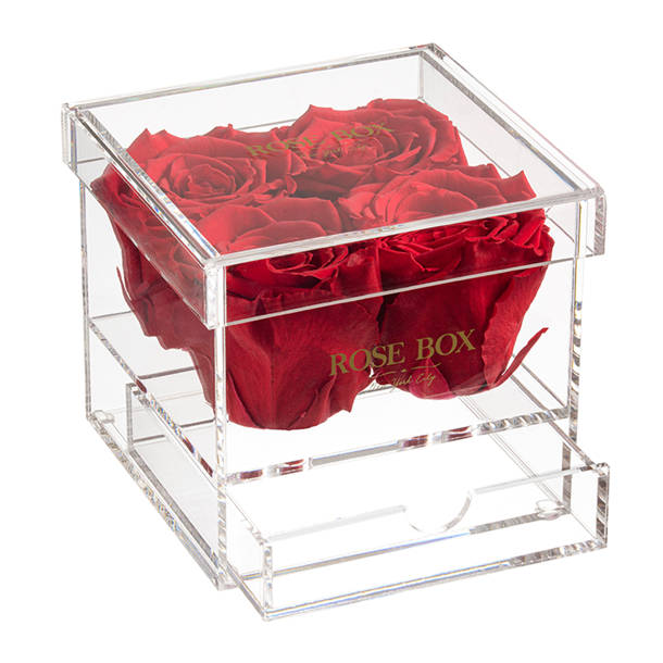 Rose Box NYC Rose Arrangement in Jewelry Box | Wayfair