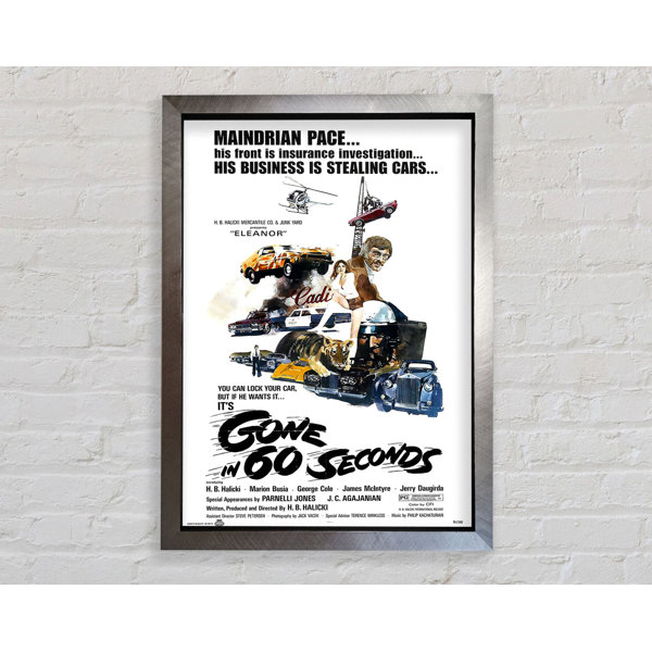 Bright Star Gone In 60 Seconds Poster 1 - Single Picture Frame Art ...