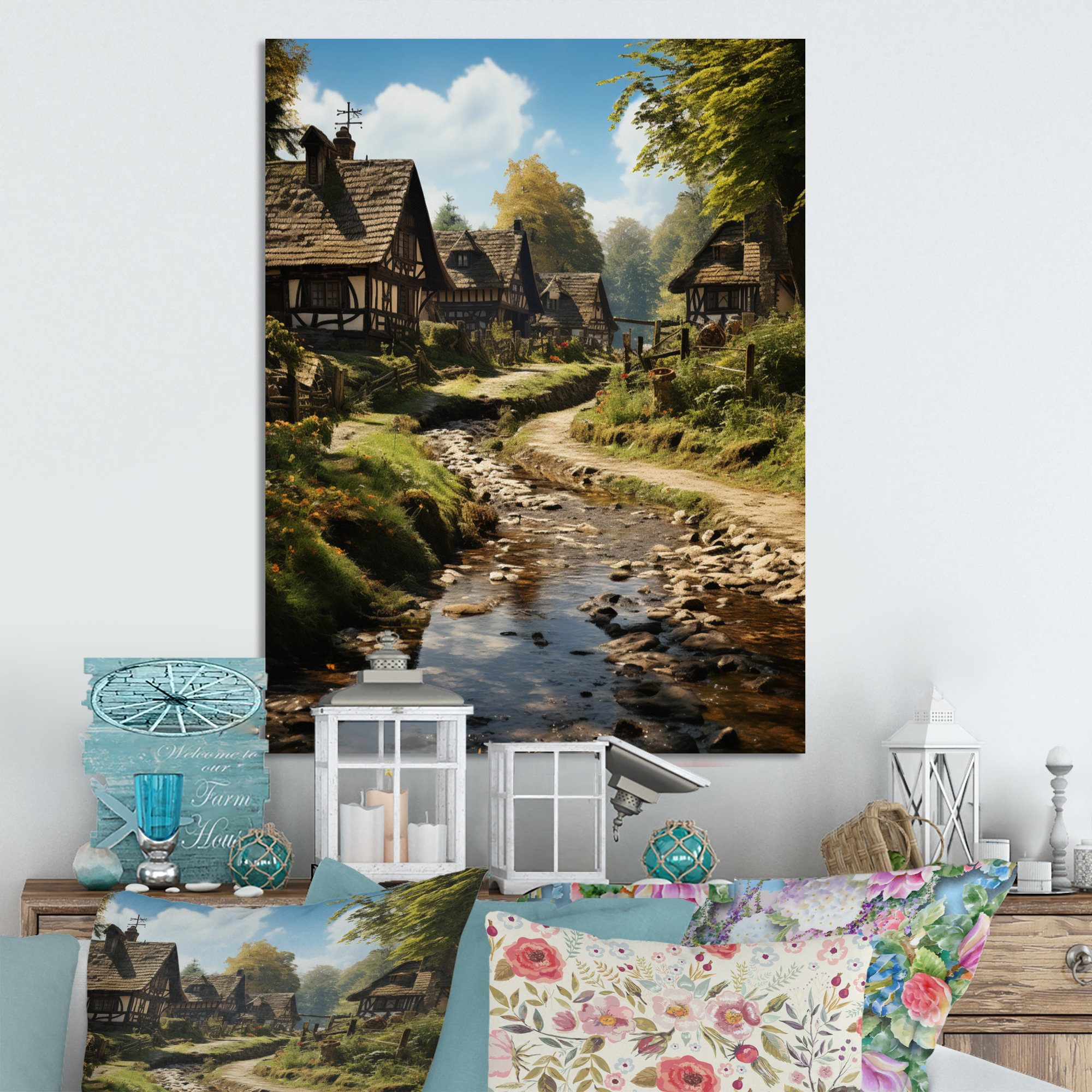 Millwood Pines Germany Rural Bliss II - Germany Metal Wall Decor ...