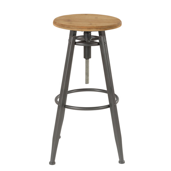 Borough Wharf Burger Adjustable Height Stool | Wayfair.co.uk