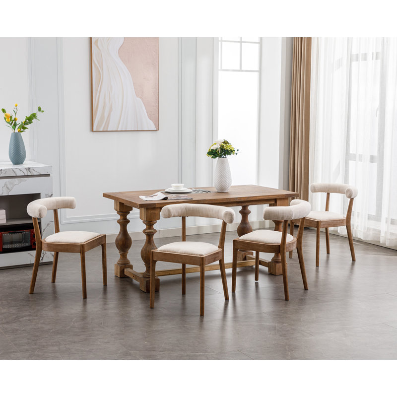 Ophelia & Co. Ayman Solid Back Side Chair | Wayfair