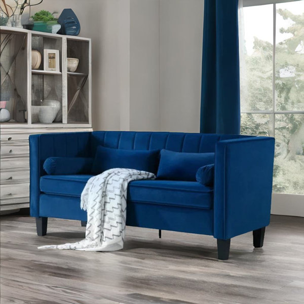 House of Hampton® Katalena 65'' Velvet Loveseat | Wayfair