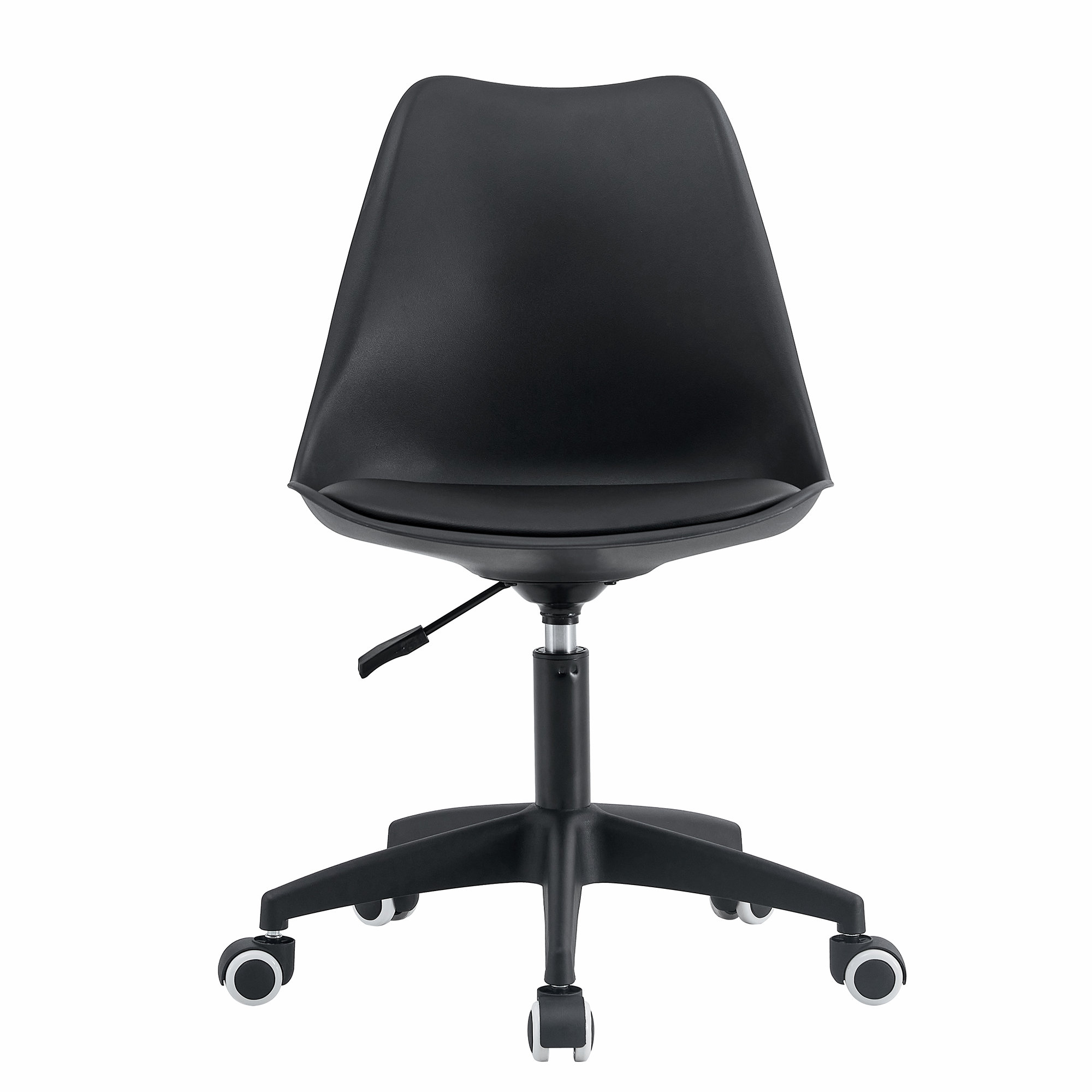 George Oliver Adjustable Swivel Bucket Armless Office Chair - Wayfair ...