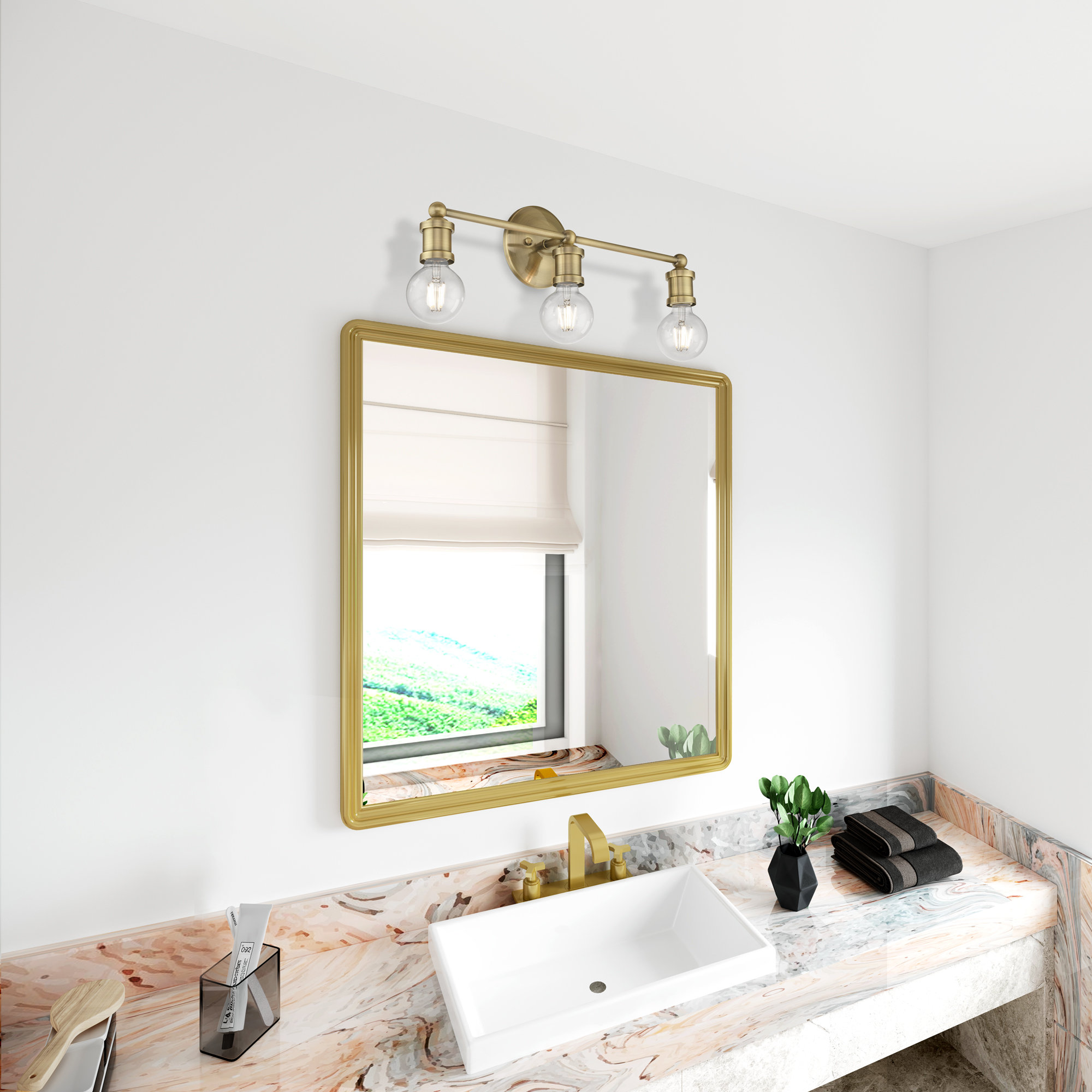 Trent Austin Design Grogan 3-Light Dimmable Vanity Light - Wayfair Canada