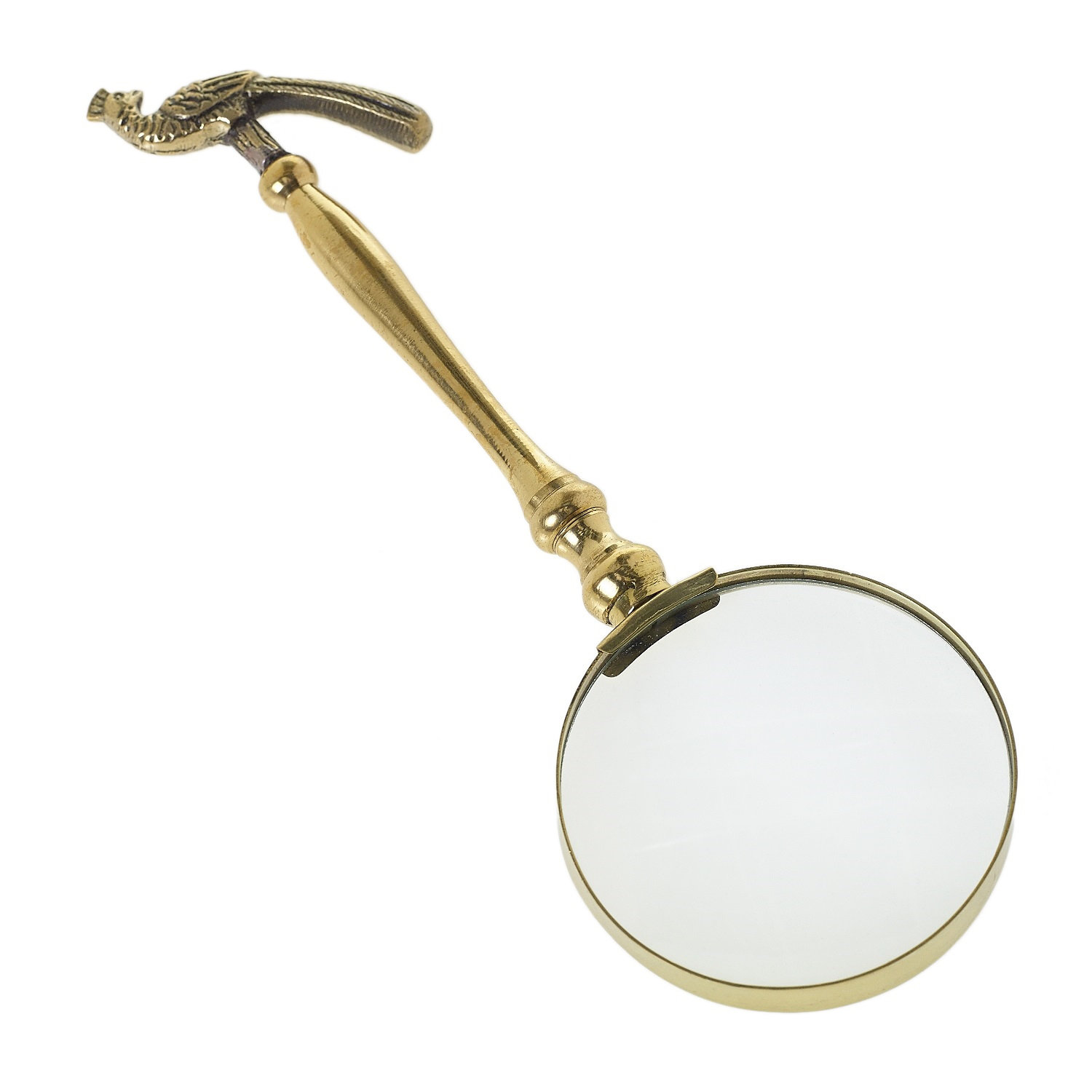 Red Barrel Studio Perrotta Peacock Magnifying Glass Sculpture - Wayfair ...