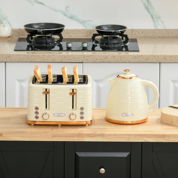 Homcom Kettle and Toaster Set & Reviews | Wayfair.co.uk