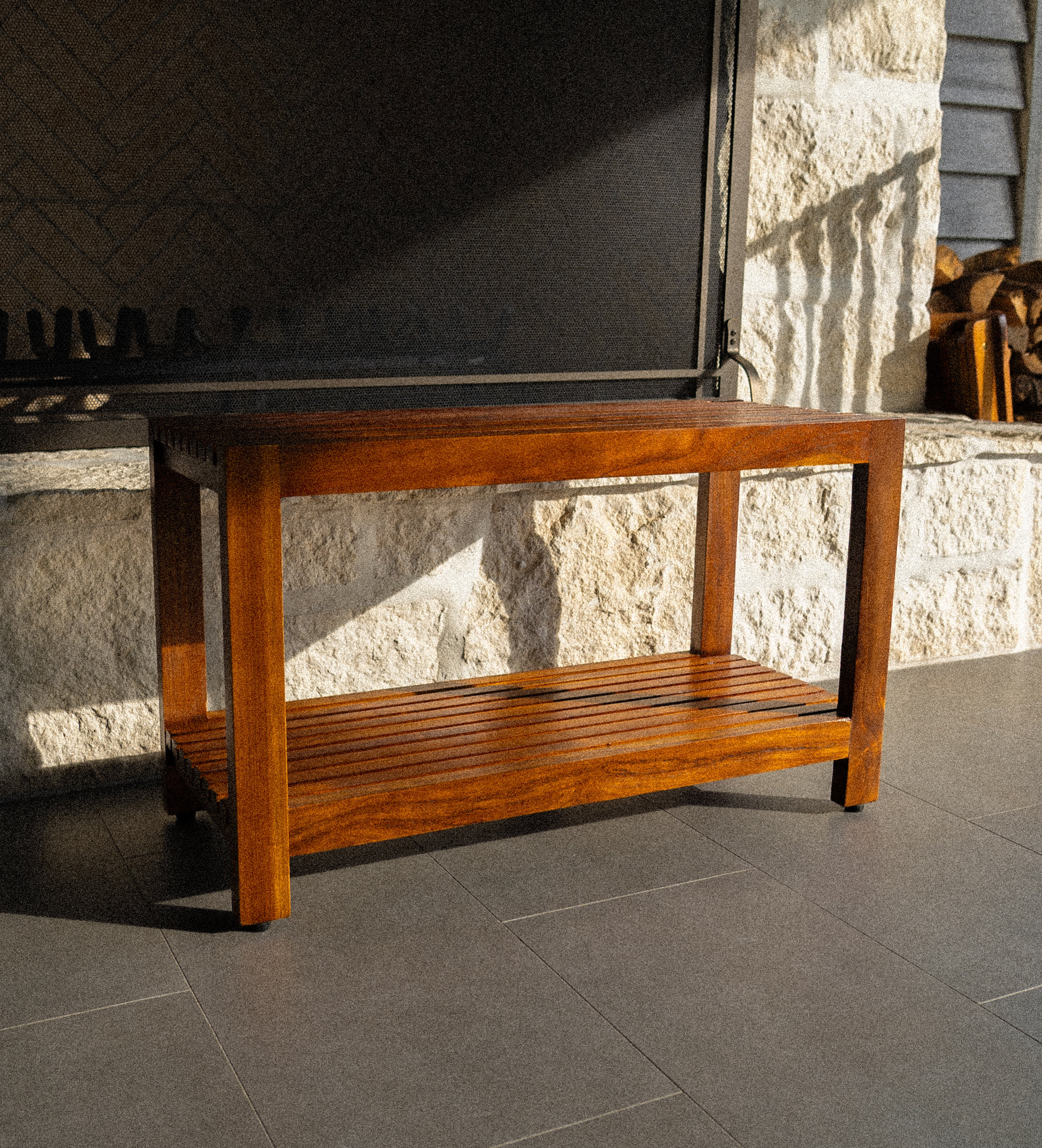 Wildon Home® Collinge Teak Shower Bench & Reviews | Wayfair