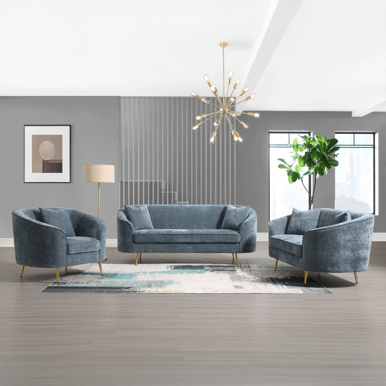 Mercer41 Melton Configurable Living Room Set | Wayfair