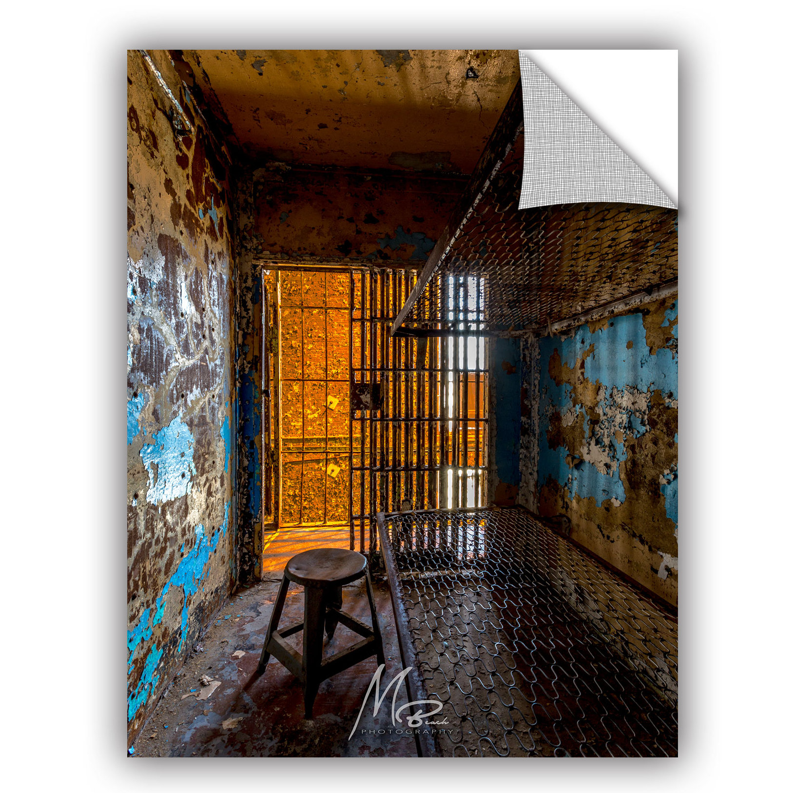 Ebern Designs Michael Beach Abandoned Prison 2 Removable Wall Decal ...