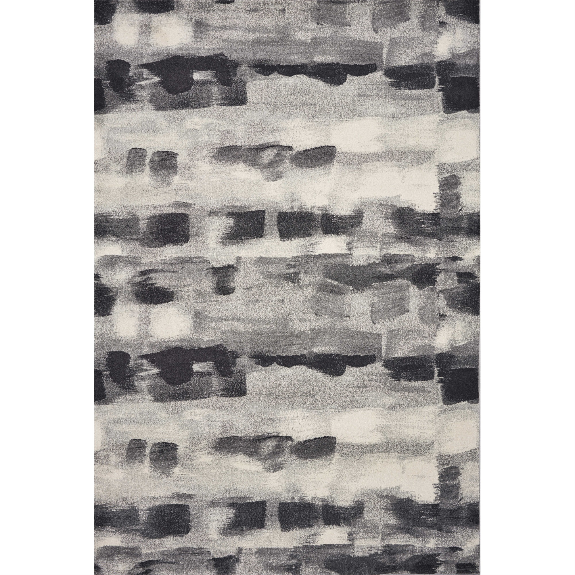 17 Stories Gray Abstract Area Rug | Wayfair