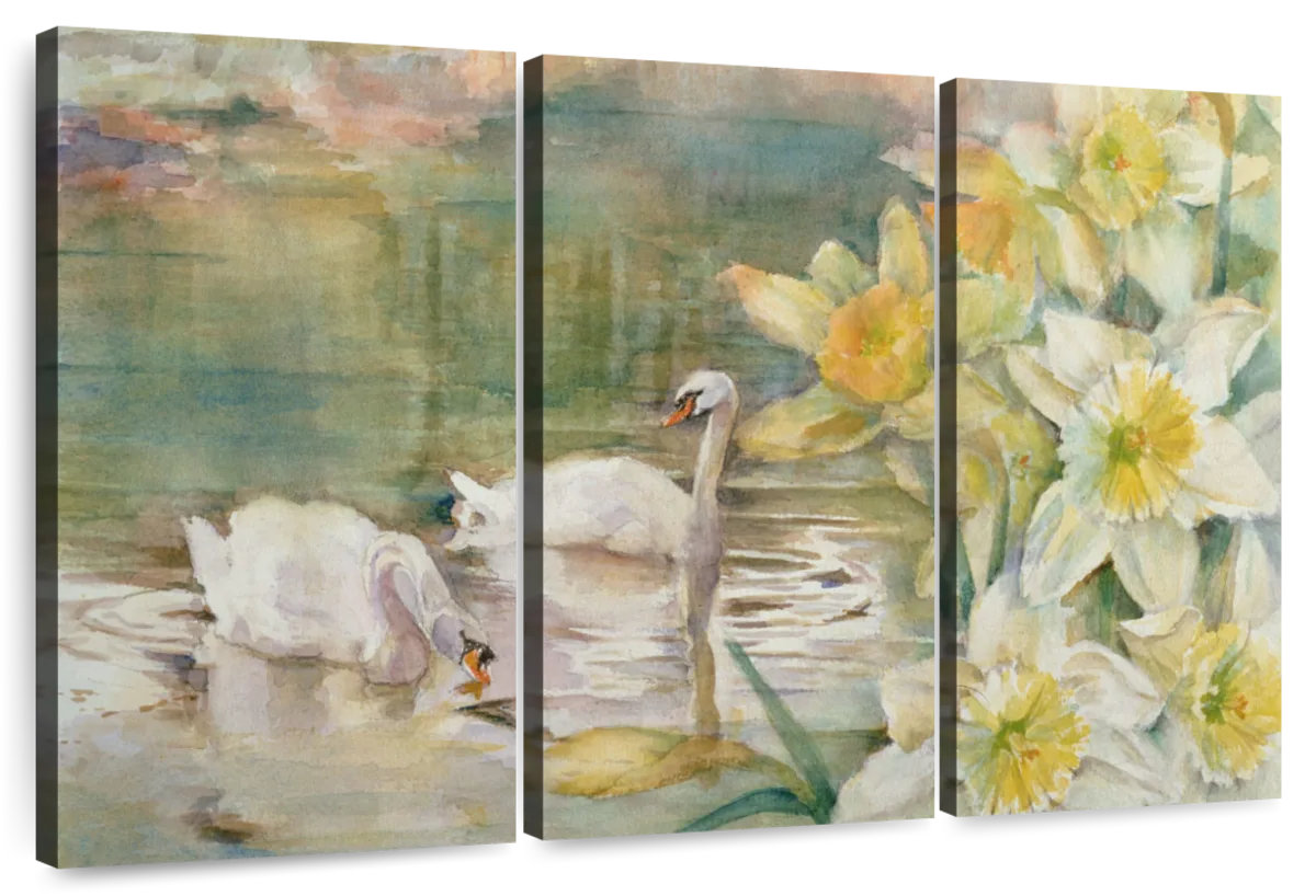 Lark Manor™ Harnek Swans At Hurst | Wayfair